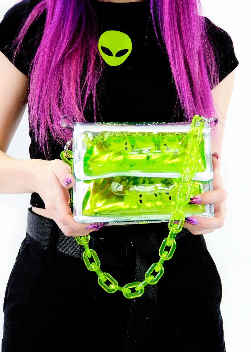 Glitter Goo Mini Purse - Attack On Mars | Electric Bubblegum