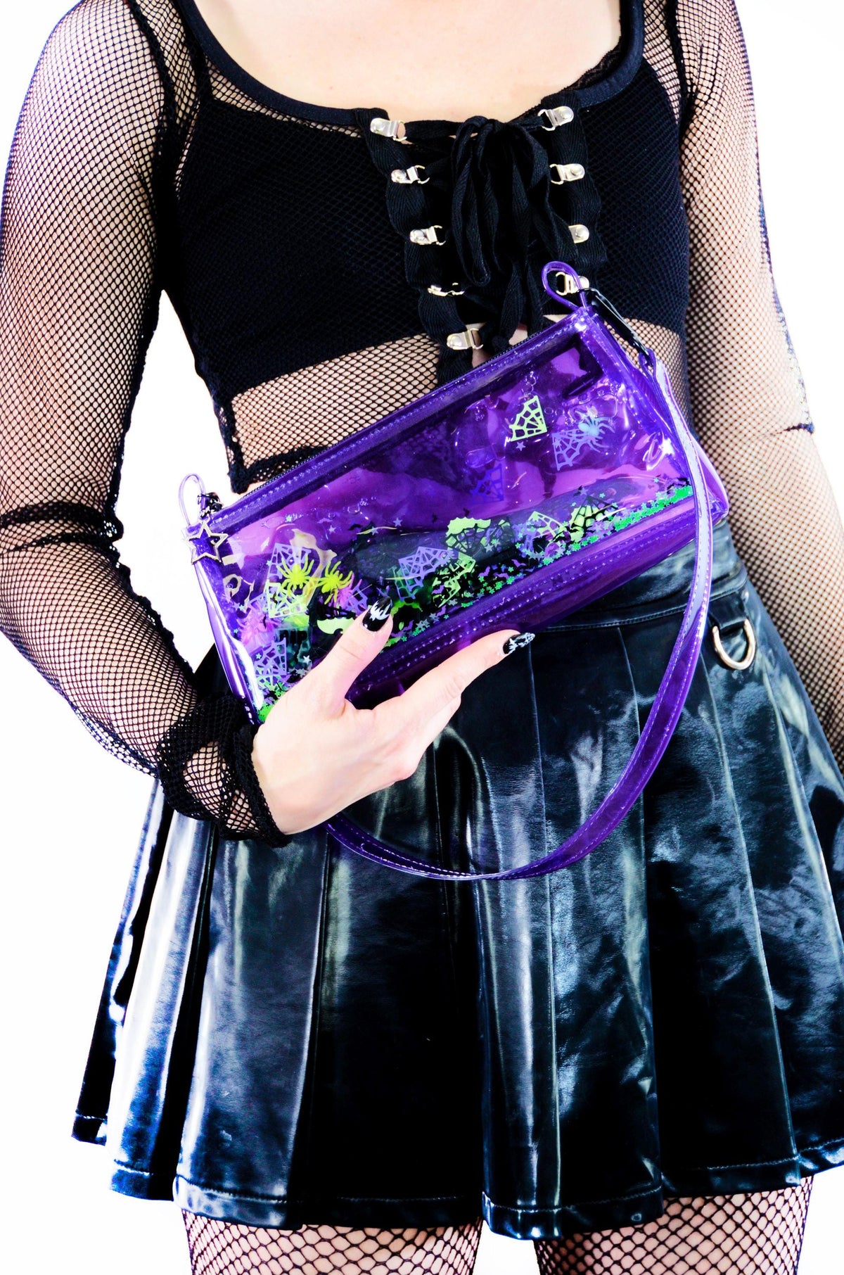 Glitter Goo Mini Zip Purse - Jeepers Creepers - Halloween Purse ...